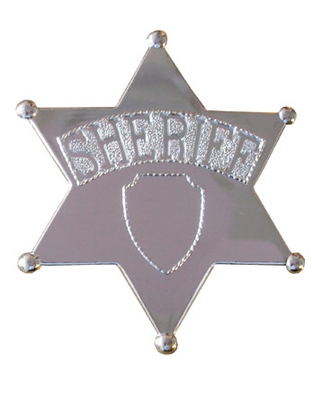 Jumbo Sheriff Star Badge Accessory - Angels Fancy Dress