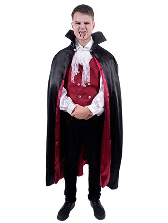 Adult Halloween Red Vampire Costume - Angels Fancy Dress